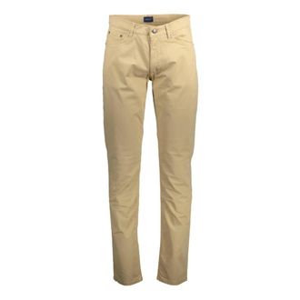 GANT Homme, Pantalons, Beige, Taille: W35 L34 Pantalon en Jean en Coton Beige