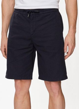 Guess Stoffshorts M4GD02 WFBXA Blau Regular Fit