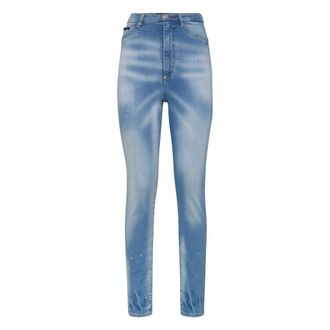 Philipp Plein Femme, Jeans, Bleu, Taille: W25 Jeans skinny