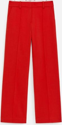Arket Elegante Hose Mit Schlitzen -Rot