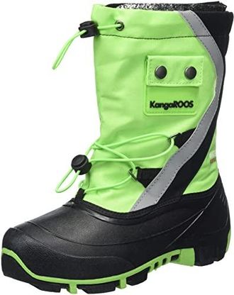 Kangaroos Kanga-Bean III Bottes, Lime Jet Black, 29 EU