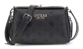 Guess Phoebe Mini Crossbody Bag Black Logo