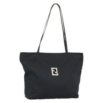 Fendi Sac cabas Zucca Pre-owned - Femme - Pre-owned - Noir - Taille: ONE Size