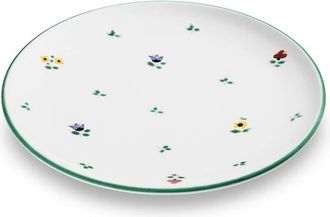 Gmundner Keramik Speiseteller Cup Durchmesser : 25 cm Streublume Geschirr, handgemacht in &Ouml;sterreich