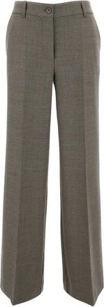 P.A.R.O.S.H. P.a.r.o.s.h., Femme, Pantalons, Brun, Taille: 38 FR Wide Pantalons