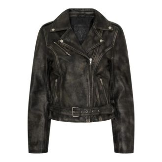 Notyz Bikerjacke - - Jackets - Damen - Grau - M