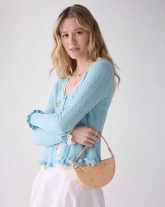 Kate Spade New York Kate Spade Wink Banana Wristlet f&uuml;r Frauen in Helles Cantaloupe | Non