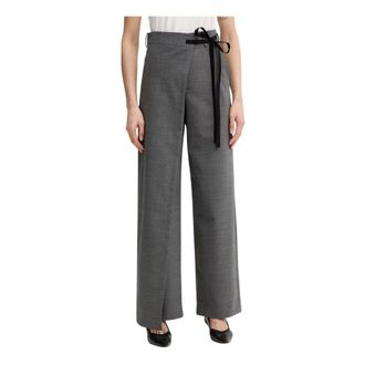 Maison Margiela Weite Hosen - - Trousers - Damen - Grau - L