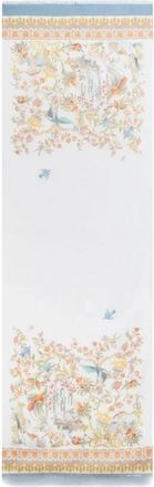 Etro Femme, Accessoires, Multicolore, Taille: ONE Size &Eacute;charpe jacquard en m&eacute;lange de coton avec motif de flore et de faune