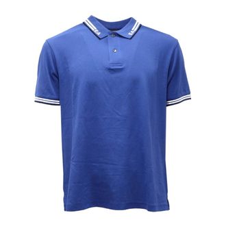 Armani K&ouml;nigliches Baumwollhemd in Blauem Modell - - Tops - Herren - Blau - S