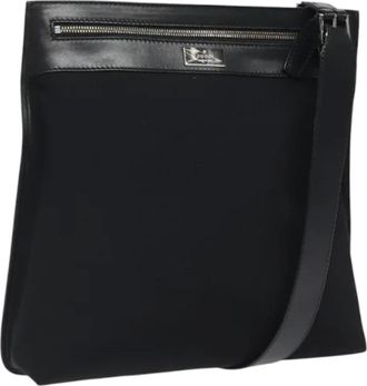 Gucci Pre-owned Nylon sacs-gucci - Femme - Pre-owned - Noir - Taille: ONE Size