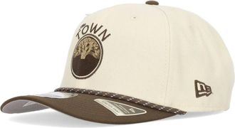 New Era unisex, Accessoires, Beige, Taille: ONE Size Casquette &agrave; Visi&egrave;re Plate CE 970