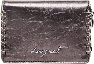 Desigual Femme, Accessoires, Brun, Taille: ONE Size Greta Tiny Zip Capsule Wallet