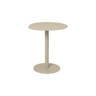 Ferm Living Table ronde Pond Café - Beige - Acier galvanisé