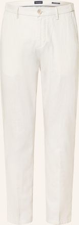Strokesman's Strokesmans Chino Regular Fit Mit Leinen beige