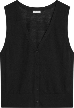 St.Agni Femme, Pulls, Noir, Taille: 40 FR Merino Wool Oupa Vest