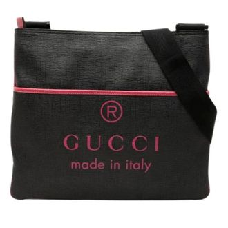 Gucci Sac bandouli&egrave;re en toile enduite imprim&eacute;e Pre-owned - Femme - Pre-owned - Noir - Taille: ONE Size