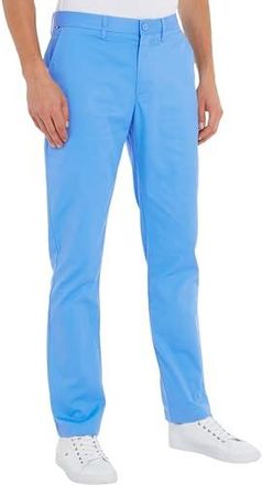 Tommy Hilfiger Pantalon Homme Denton Chino Straight Fit, Bleu (Blue Spell), 40W/30L