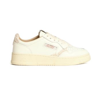 Autry Femme, Chaussures, Beige, Taille: 36 EU Medalist Low