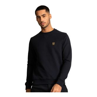Belstaff Homme, Sweatshirts et sweats &agrave; capuche, Bleu, Taille: 2XL Chemise dentra&icirc;nement