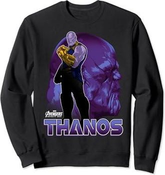 MARVEL Infinity War Thanos Big Head Profile Sweatshirt