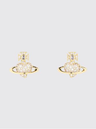Vivienne Westwood Agatha Orb und Kristall Ohrstecker aus Messing