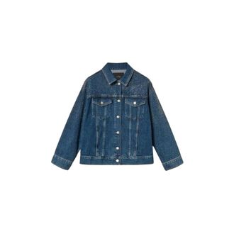Twinset Damen, Jacken, Blau, SGr&ouml;&szlig;e