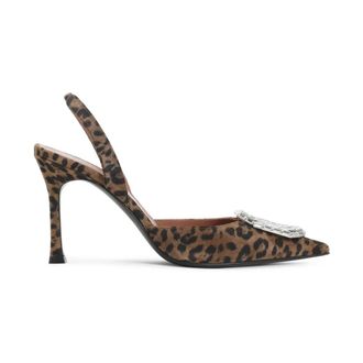 Amina Muaddi Damen, Schuhe, Mehrfarbig, 40 EUGr&ouml;&szlig;e
