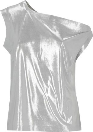 Norma Kamali Femme, Tops, Gris, Taille: 40 FR Drop Shoulder Top