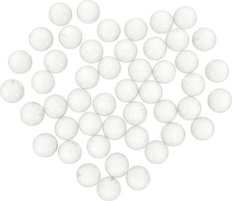 DOITOOL 180 Stück Solide Transparente Dekokugeln für Vasenfüllung Aquarium Buntes Spiel Pinball Maschine Vielseitige Glasmurmeln für Künstlerische Wohnraumges