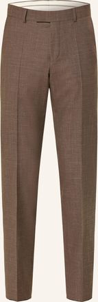 HUGO BOSS Anzughose Genius Extra Slim Fit braun