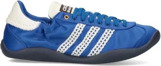 adidas Low-Top Sneaker - Kalintha Sneakers, In Blue Fabric, Round Toe - Gr. 4_5 - in Blau - f&uuml;r Damen