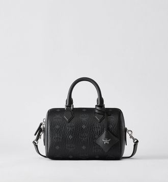 MCM Ella Boston Tasche in Visetos