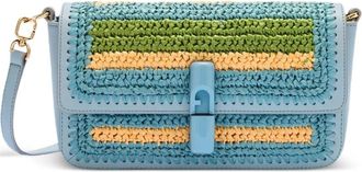 Furla Femme, Sacs, Bleu, Taille: ONE Size Iride S Crossbody