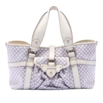 Celine Sac cabas Pre-owned en toile - Femme - Pre-owned - Violet - Taille: ONE Size