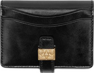 Ganni Femme, Accessoires, Noir, Taille: ONE Size D&eacute;s en m&eacute;tal effet miroir