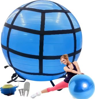 Generico Schwangerschaftsball | Stabilit&auml;tsball f&uuml;r &Uuml;bungen - Mehrzweckausr&uuml;stung f&uuml;r Pilates: Gleichgewichtstraining, Stabilit&auml;t, Core, Geburt und Dehnung