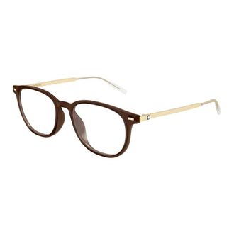 Montblanc Mb0448Oa 004 Optische Brille - - Accessories - Herren - Braun - 53 MM