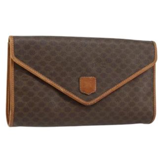 Celine Pre-owned Plastic Clutch - - Pre-owned - Damen - Braun - ONE SIZE