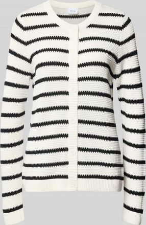 Vila Strickjacke mit Rundhalsausschnitt Modell DALO