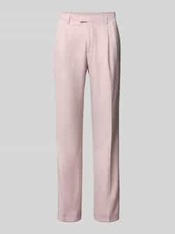 Mc Neal Straight Fit Anzughose mit B&uuml;gelfalten