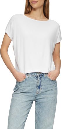 s.Oliver Flie&szlig;endes Jersey-Shirt mit &uuml;berschnittenen Schultern