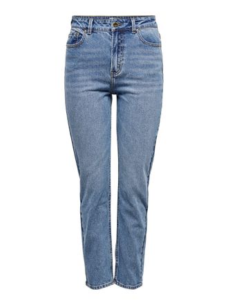 Only Female Straight-Fit Jeans ONLEMILY Hohe Taille Gerade geschnitten Jeans
