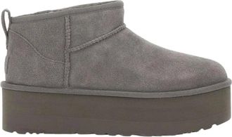 UGG Ugg, Femme, Chaussures, Gris, Taille: 39 EU Classic Ultra Mini Platform