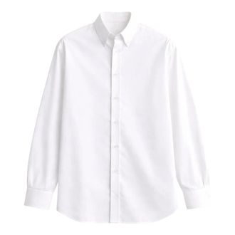 J.W.Anderson Logo-besticktes Baumwollhemd - - Shirts - Herren - Wei&szlig; - L