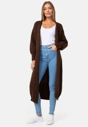 Decay Strickjacke 1003 (1-tlg) Unifarbe