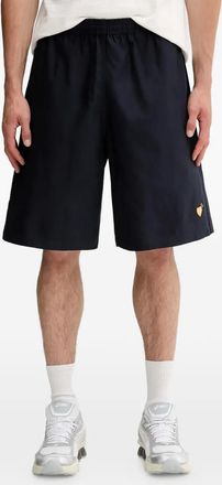 Human Made elasticated heart-motif shorts - Blau