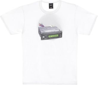 HUF Huf, Homme, Tops, Blanc, Taille: S Head Unit Tee
