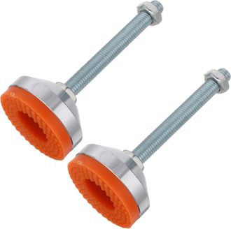 NUOBESTY 2 Stück Hochleistungsmaschinenmaschinenbecher Strapazierfähige Verstellbare Nivellierfüße Beinnivellierer Heavy Duty Nivellierfüße Verstellbar Möbelbe