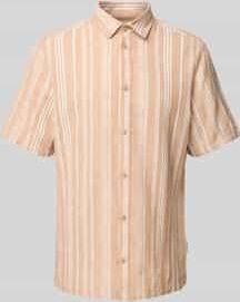 Casual Friday Regular Fit Leinenhemd mit 1/2-Arm Modell LINCON